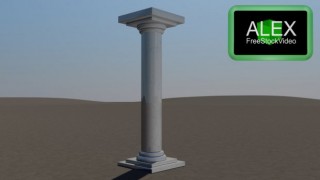 Marble Column Free 3D Model - .obj .c4d - Free3D