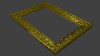 Frame Free 3D Model - .blend - Free3D