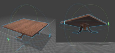 Wood Table Free 3D Model - .obj .mtl - Free3D
