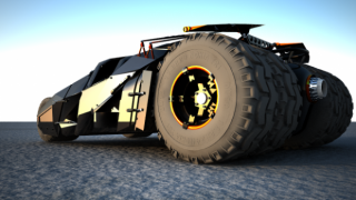 Batman tumbler Free 3D Model - .c4d - Free3D