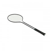 Badminton Racket Free 3D Model - .obj - Free3D