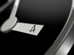 Minimalistic clock design Free 3D Model - .c4d - Free3D