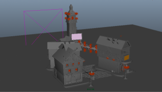 A small town Free 3D Model - .obj .ma .mb .fbx .stl - Free3D