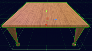 Wood Table 03 Free 3D Model - .dae .unity - Free3D
