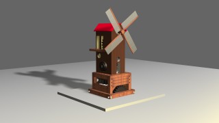Windmill Free 3D Model - .obj .max .fbx - Free3D