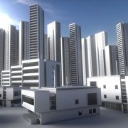 Residential Building Set Free 3D Model - .unity .blender .wip .abc .3ds ...