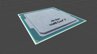 Intel i7 CPU Free 3D Model - .dae .skp - Free3D