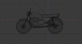 Simple Motorcycle 2 Free 3D Model - .blend - Free3D