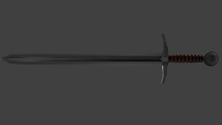 Wolf Hilt Medieval Sword Free 3D Model - .blend - Free3D