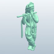 Lord Krishna v1 Free 3D Model - .obj .stl - Free3D