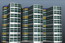 Building Free 3D Model - .obj .mb .fbx - Free3D