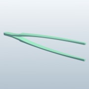 Sponge forceps v1 Free 3D Model - .obj .stl - Free3D