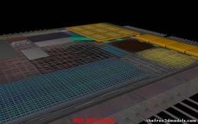 Intel Core I7 Extreme 3960X Free 3D Model - .c4d - Free3D