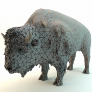 Bison Free 3D Model - .3ds .obj .fbx .dxf - Free3D