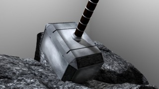Thor - Mjolnir Free 3D Model - .max - Free3D