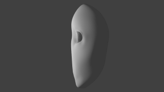 Mask Base Free 3D Model - .3ds .obj .blend .fbx .mtl - Free3D