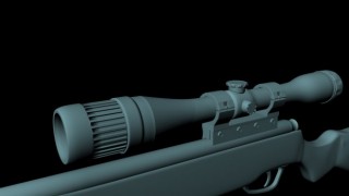 Air Rifle Free 3D Model - .ma .mb - Free3D