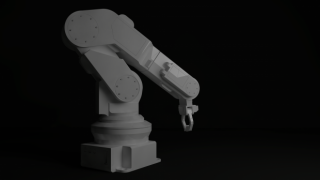 Industrial robot arm Free 3D Model - .obj .c4d - Free3D