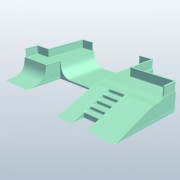 Skatepark Free 3D Models download - Free3D