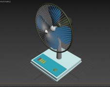 Fan Free 3D Model - .max .obj - Free3D