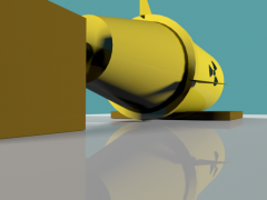 Yellow Nuclear Missile Bomb Free 3D Model - .3ds .obj .dae .c4d .fbx ...