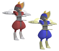 Bisharp (Pokemon) Free 3D Model - .dae .fbx - Free3D