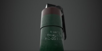 MK13 FlashBang Grenade Free 3D Model - .blend .fbx .dae .obj - Free3D