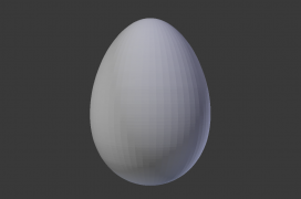 Egg Free 3D Model - .ply .stl .3ds .fbx .obj .x3d - Free3D