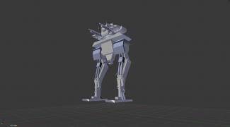 Robot-Ib10 Free 3D Model - .blend .fbx .3ds .obj - Free3D