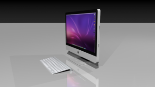 Apple-iMac Free 3D Model - .3ds .obj .blend - Free3D
