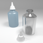 Eye Drop Free 3D Model - .3ds .obj .blend .mtl - Free3D