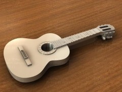 Guitar Free 3D Model - .stl - Free3D