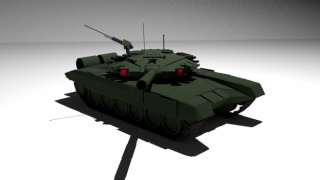 T90 Free 3D Model - .3ds .obj .sldprt - Free3D