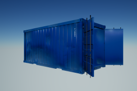 Shipping Container Free 3D Model - .fbx - Free3D
