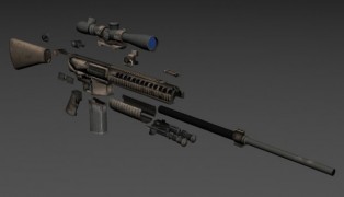 M110 Free 3D Model - .3ds .max .tga - Free3D