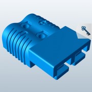 Circular Electrical Connector v1 Free 3D Model - .obj .stl - Free3D