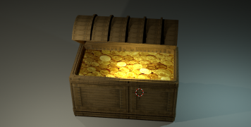 Treasure Box Free 3D Model - .blend - Free3D