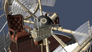 The Time Machine Free 3D Model - .3ds .obj .lwo .lws - Free3D