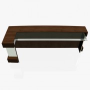 Reception Desk 1 Free 3D Model - .stl .obj .max .fbx .dxf .3ds - Free3D