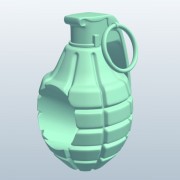 Hand Grenadet v1 Free 3D Model - .obj .stl - Free3D