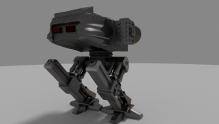 Robot Free 3D Model - .obj .blend - Free3D