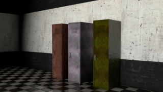 Metal Locker Free 3D Model - .blender - Free3D