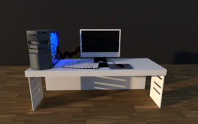 Computer Desktop Free 3D Model - .c4d - Free3D