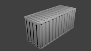 Container Free 3D Model - .blend .fbx - Free3D