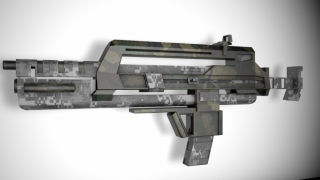 Custom SMG Free 3D Model - .c4d .fbx - Free3D