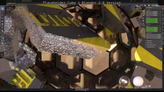 Placeholder Cube Version 1 Free 3D Model - .fbx . .stl .ply .obj .blend ...