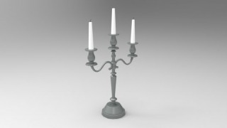 Candle Free 3D Models download - Free3D