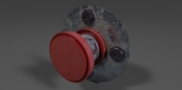 Emergency Stop Button Version 2 Free 3D Model - .blend .fbx .obj .dae ...