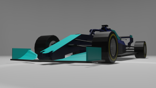 Low Poly F1 Car Free 3D Model - .blend - Free3D