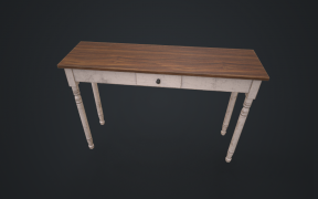 Console table Free 3D Model - .3ds .obj .max .fbx .mtl - Free3D